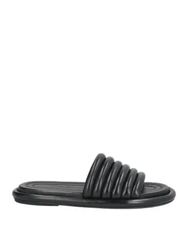 Marsèll Sleek Black Leather Slide Sandal - NWT Marsell Otto Slides Black – Pachute main image 4