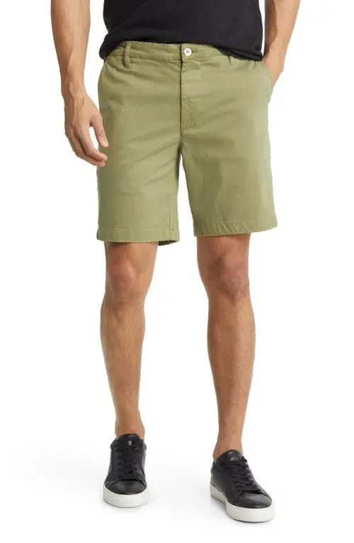 Ag Wanderer 8.5-inch Stretch Cotton Chino Shorts - Cavalry Sage
