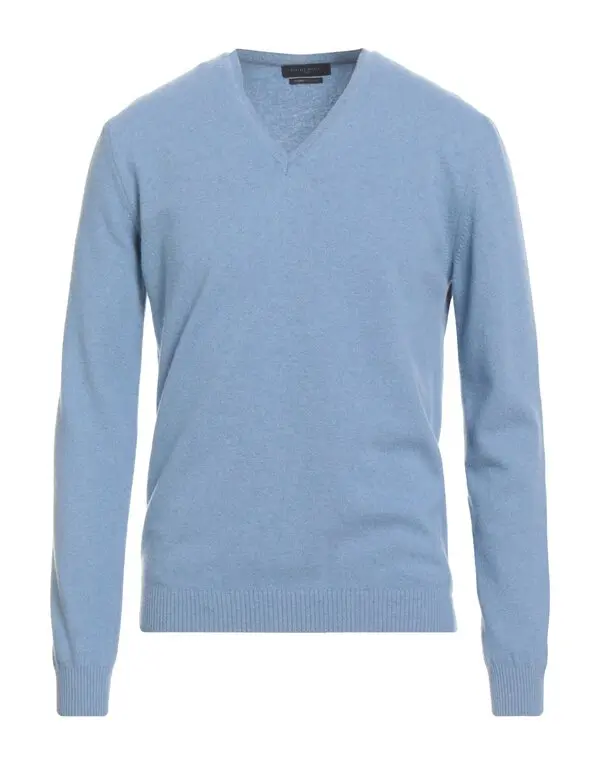 DANIELE FIESOLI Sweater Light Wool Cashmere - Blue