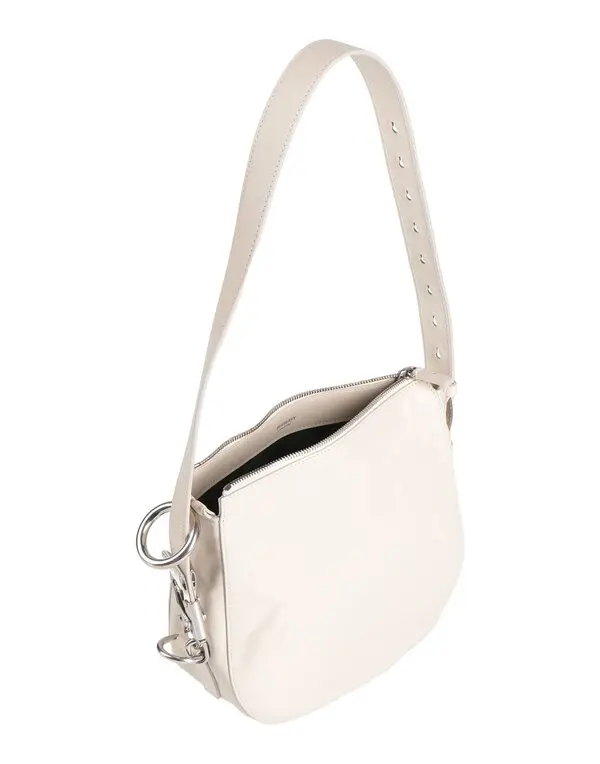 Burberry Leather Shoulder Bag - Ivory