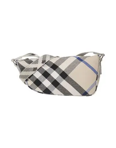Burberry Crossbody Bag With Signature Print - Grey