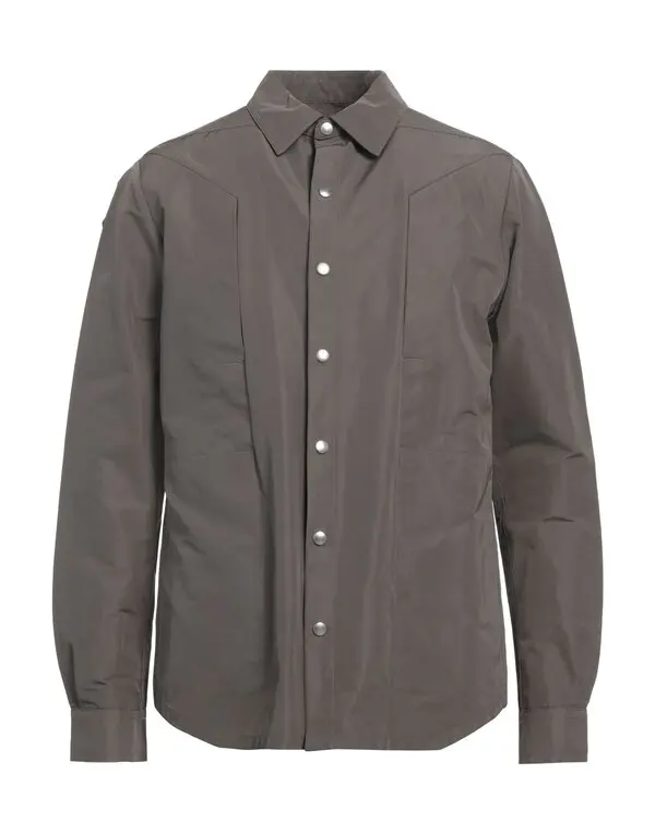 Rick Owens Shirt Lead Size Polyester - Grey