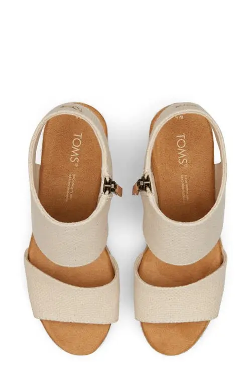 Toms Majorca Platform Sandal - Natural