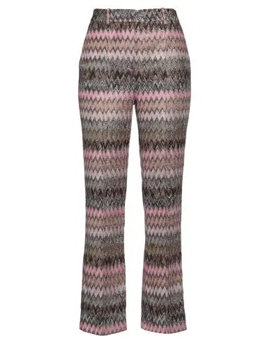 Missoni Intarsia Knit Bootcut Pants - Pink