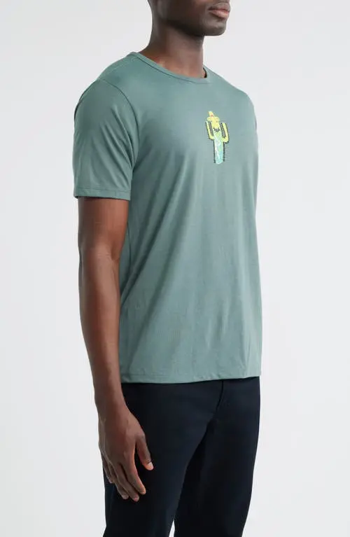 ROARK Mathis Core Performance Graphic T-shirt - Forest