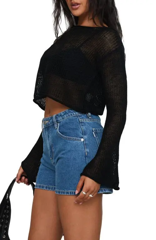 Princess Polly Saldana Denim Shorts