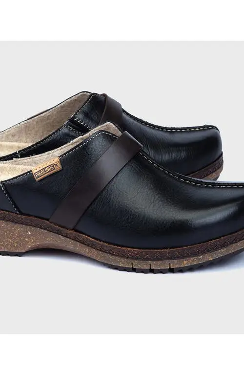 Pikolinos Leather Clogs