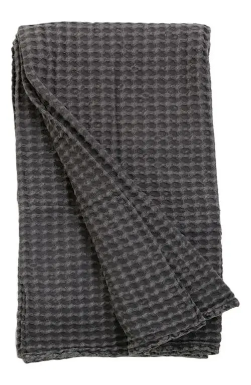 POM POM AT HOME Zuma Blanket - Charcoal
