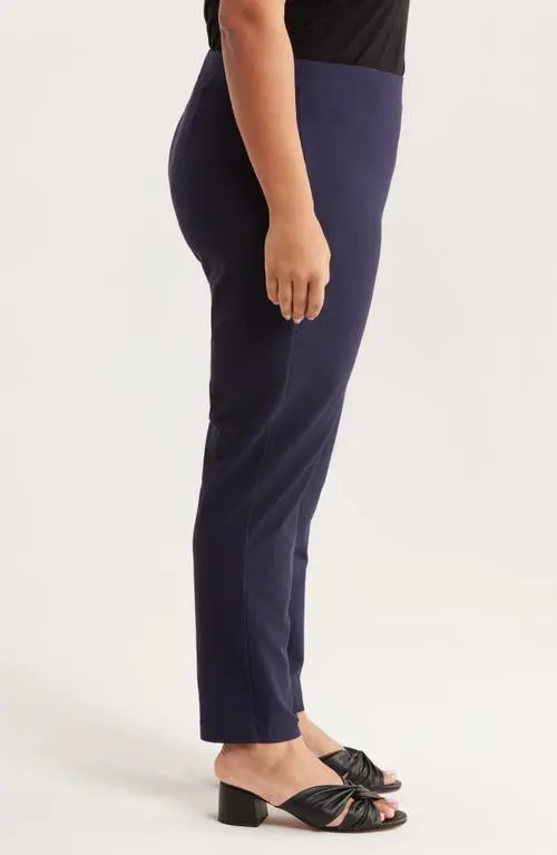 Eileen Fisher Slim Ankle-length Trousers - Ink