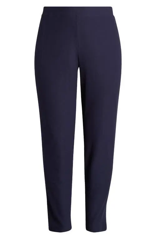 Eileen Fisher Slim Ankle-length Trousers - Ink