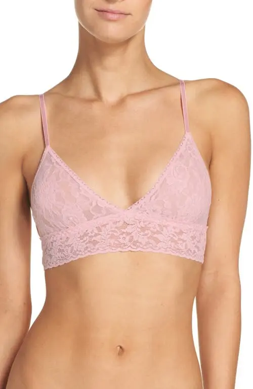 Hanky Panky Signature Lace Padded Bralette - Bliss Pink