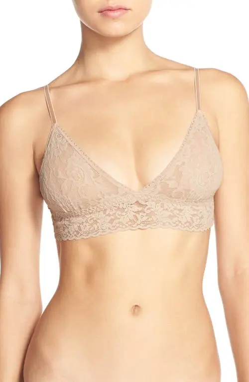 Hanky Panky Signature Lace Padded Bralette - Chai