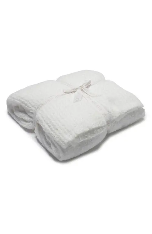 Barefoot Dreams Cozychic® Ribbed Bed Blanket - White
