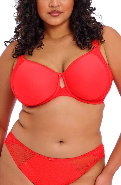 Elomi Charley Full Figure Spacer Underwire Bra - Salsa
