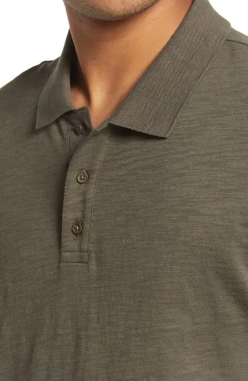 Vince Cotton Slub Jersey Polo