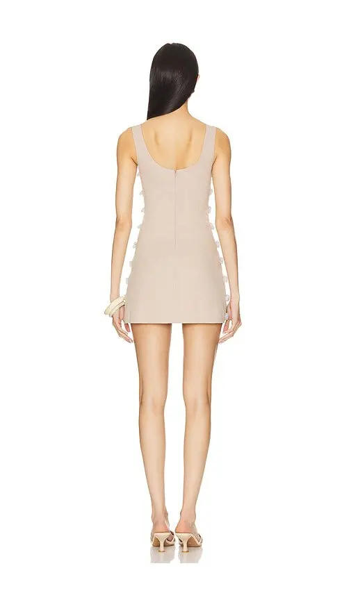 ALL THE WAYS Selena Mini Dress With Side Cut-outs
