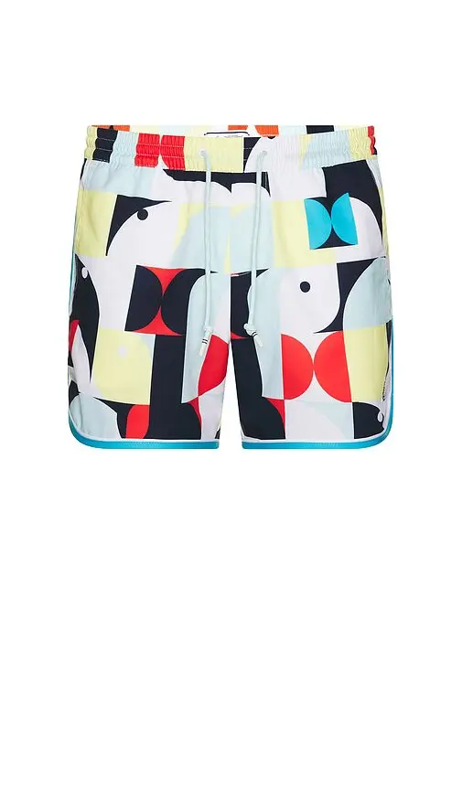 ORIGINAL PENGUIN All Over Print Swim Shorts - Spa Retreat