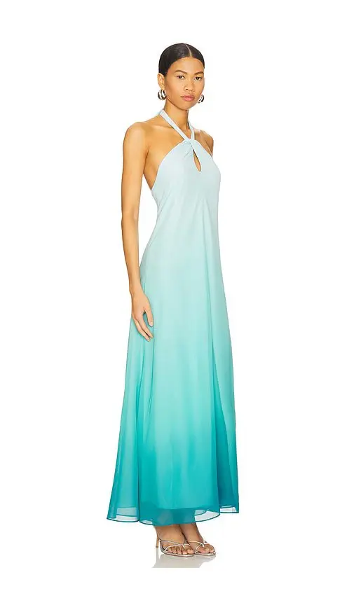 Line & Dot Aden Ombre Maxi Dress