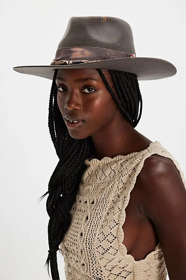 MOSSANT Desert Night Disco Fedora Hat