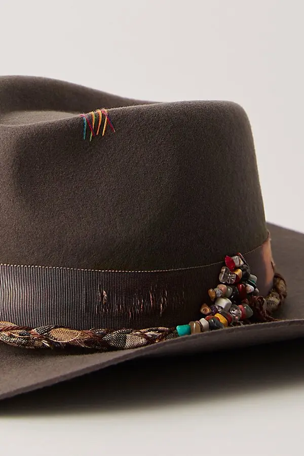 MOSSANT Desert Night Disco Fedora Hat