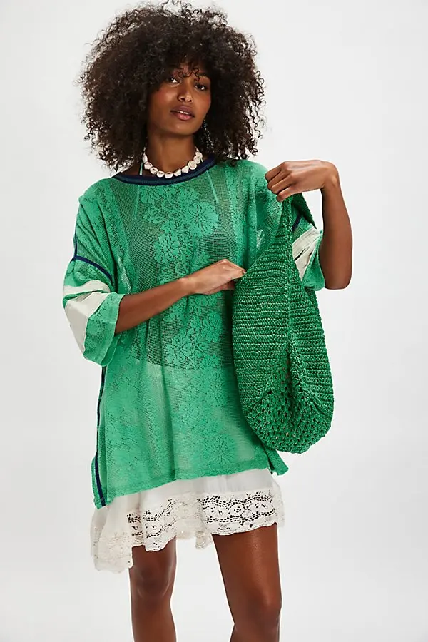 Free People We The Free Best Match Tee - Kelly Green