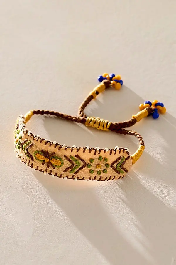 Free People Textile Bracelet - Desert