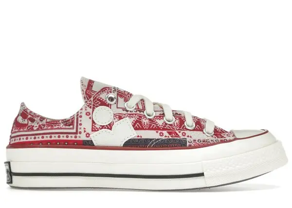 CONVERSE Chuck 70 Low Isabel Marant - Vanilla Ice/red/black
