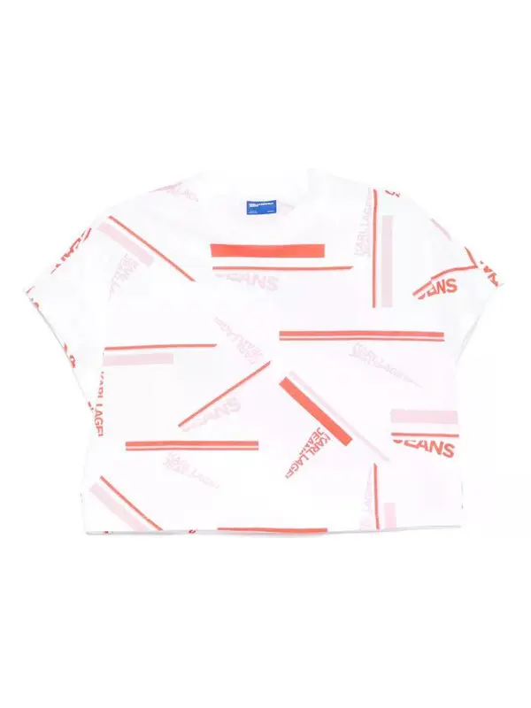 Karl Lagerfeld Logo-print T-shirt - White