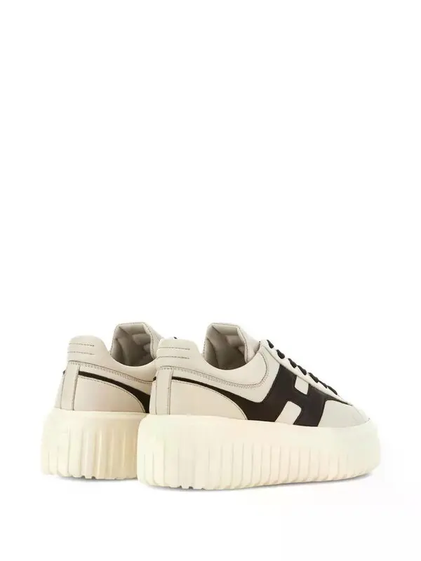 Hogan H-stripes Sneakers - Neutrals