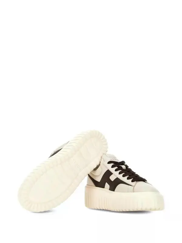 Hogan H-stripes Sneakers - Neutrals