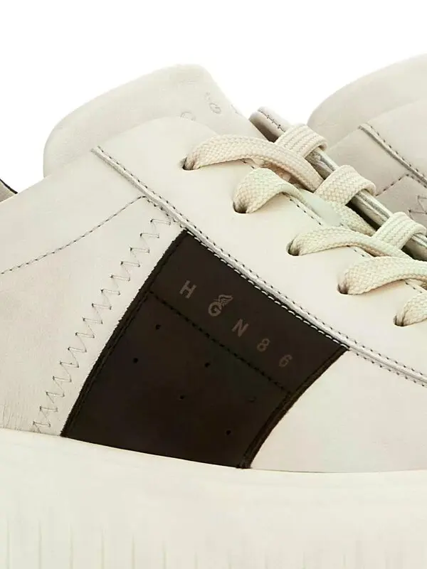 Hogan H-stripes Sneakers - White