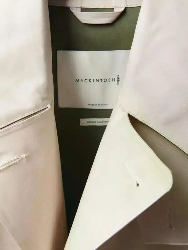 Mackintosh Canonbie Pea Coat - White