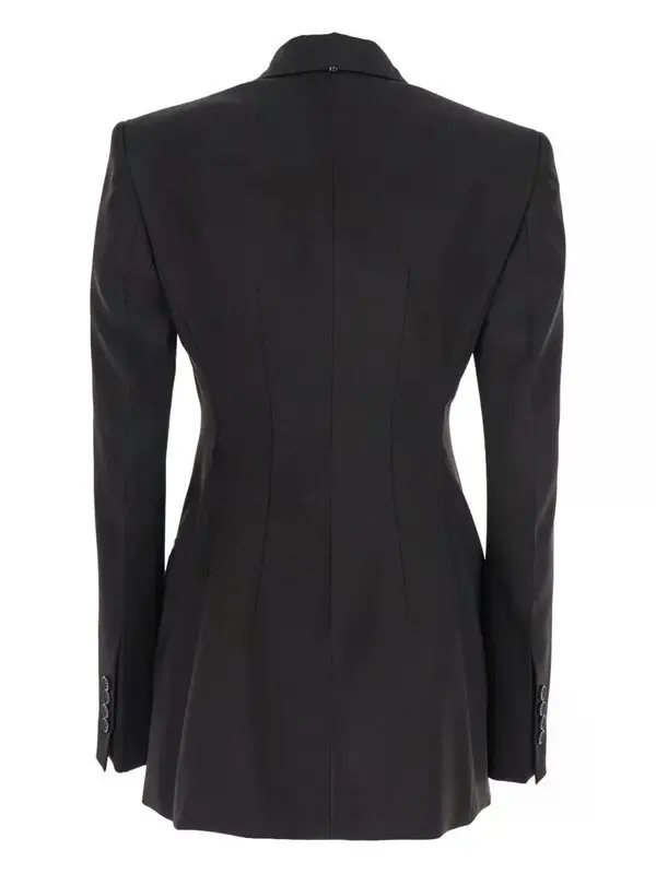 Sportmax Adamo Double-breasted Tailored Blazer - Black
