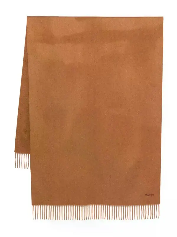 Max Mara Cashmere Scarf - Brown