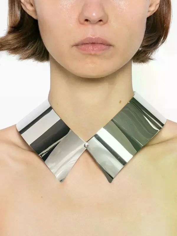 ISABEL SANCHIS Metal Collar Necklace