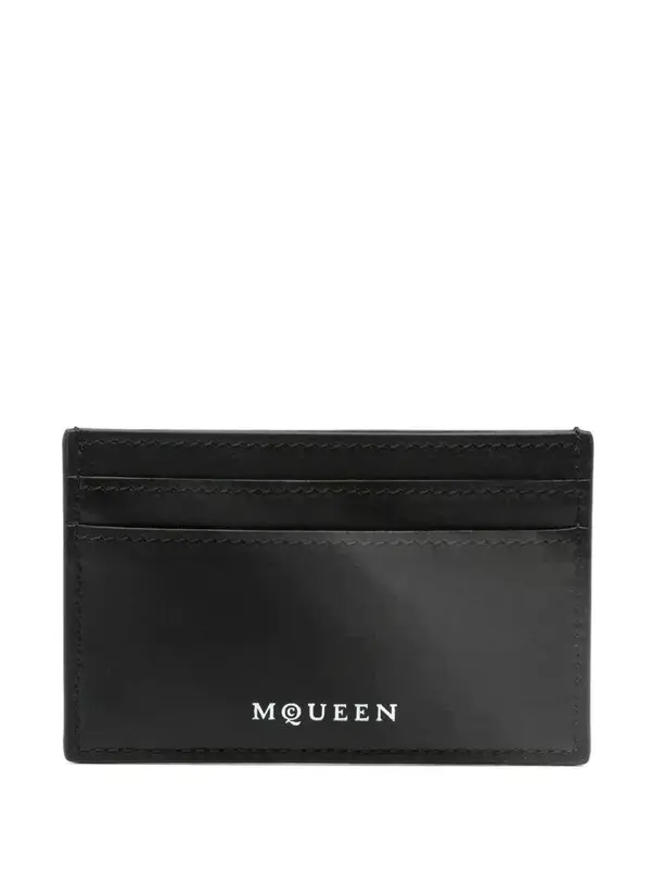 Alexander McQueen Skull-embellished Wallet - Black