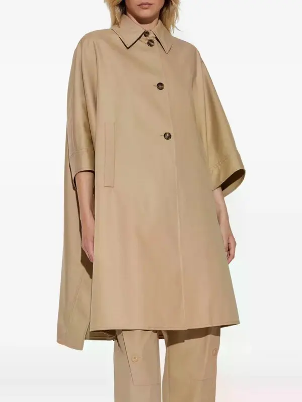 Max Mara Pedale Cape-style Coat