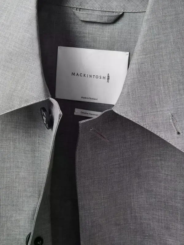 Mackintosh Lauder Coat - Grey