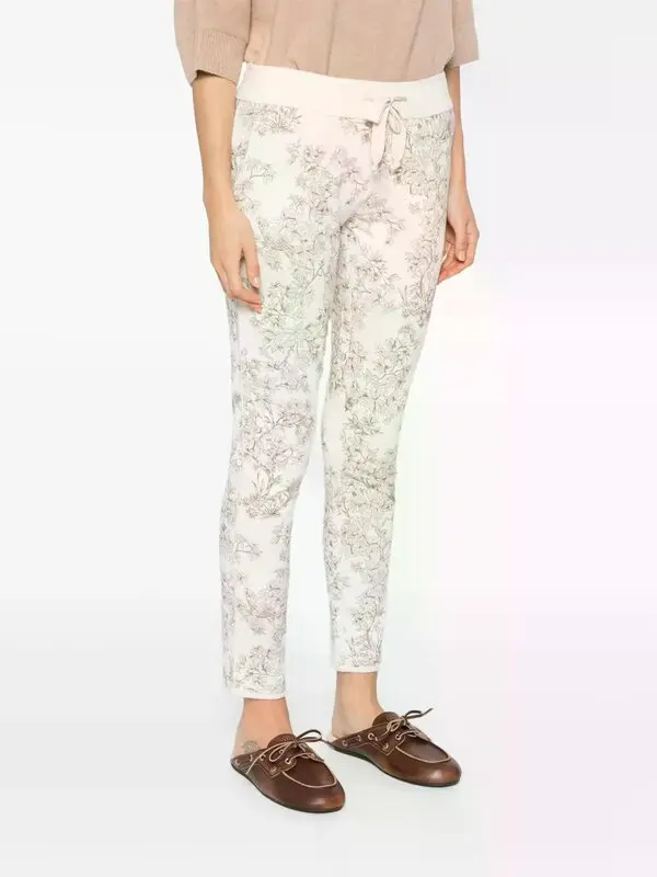 JUVIA Cotton-blend Straight Leg Pants