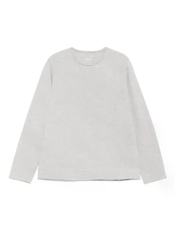 JUVIA Crew-neck Long Sleeve T-shirt - Grey