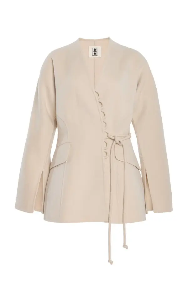 BY MALENE BIRGER Lalou Wool Jacket - Off-white