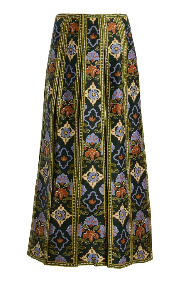 ALEMAIS Oasira Printed Maxi Skirt - Multi