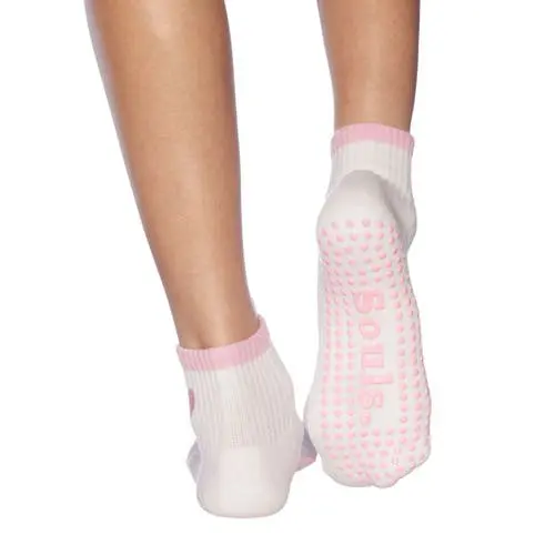SOULS. Heart Ankle Grip Socks