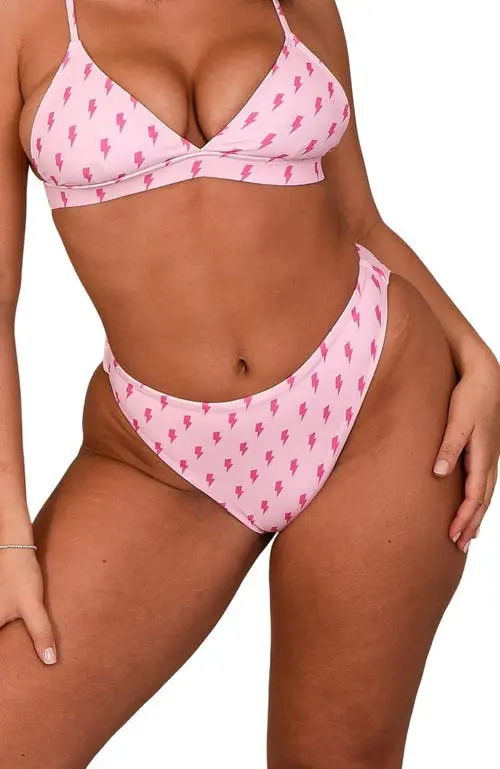 OOSC Mile High Bikini Bottom - Pink