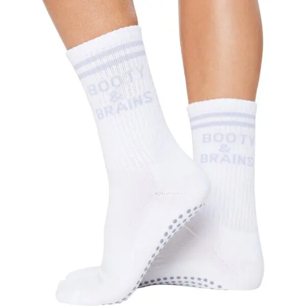 SOULS. Ankle Grip Socks - White