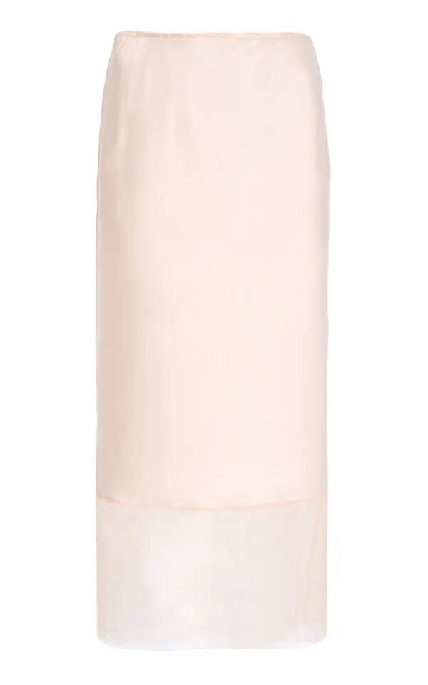 THE GARMENT Catania Silk Skirt - Pink