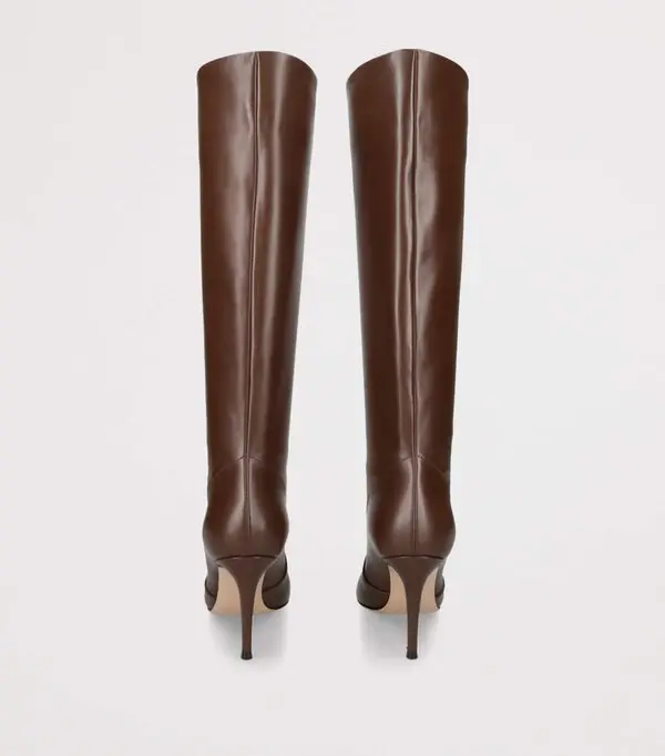 GIANVITO ROSSI Leather Knee-high Stiletto Boots