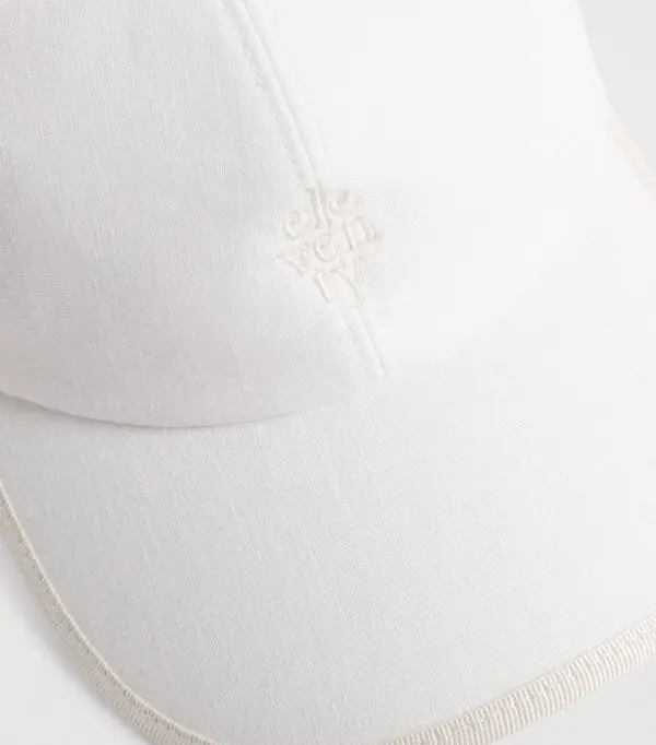 Eleventy Linen Baseball Cap