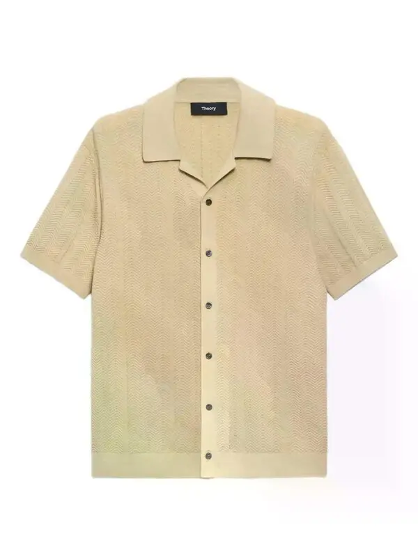 Theory Herringbone Shirt