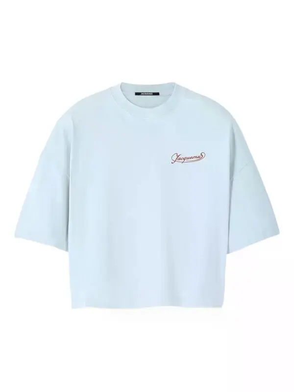 Jacquemus Cropped T-shirt - Blue